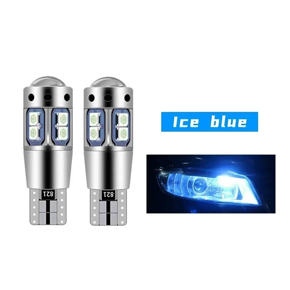 Габаритные огни CANbus для Hyundai i10 i20 i30 ix20 ix35 2007-2018 2011 2012 2013 2014 2016 Ice Blue