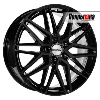 Диски литые Carwel Вайс 233 (BK) 7.0х18/5х114.3 D66.1 ET45.0
