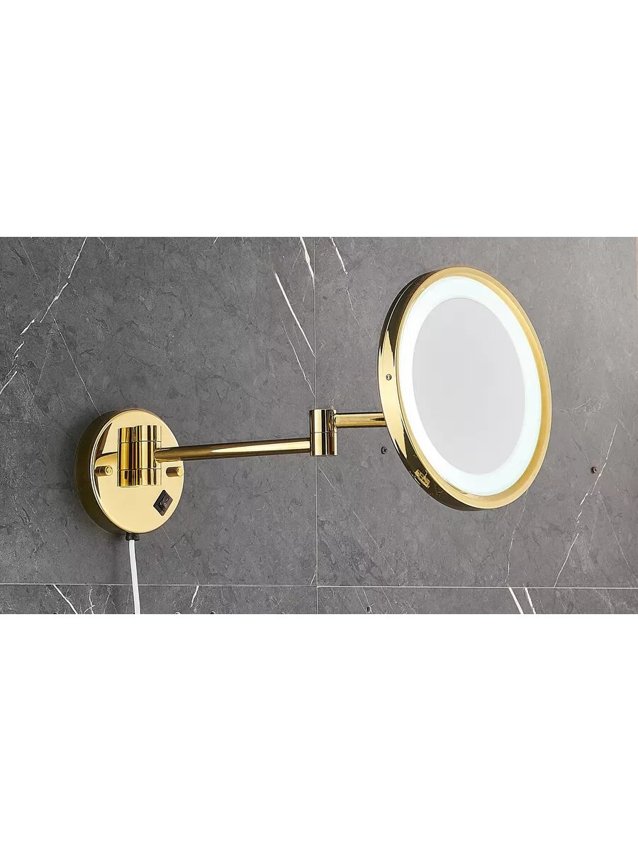 Зеркало для ванной OUTE, 20 см с подсветкой