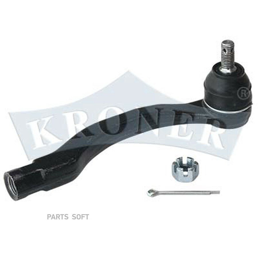 KRONER K301044 Наконечник рулевой тяги HONDA CR-V (95-), Civic (91-) (лев.) () KRONER