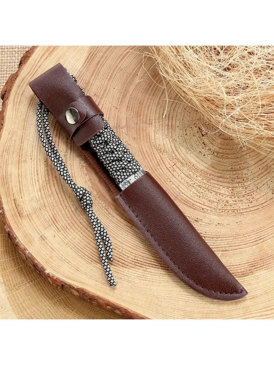 Стильный метательный нож с рисунком 21см