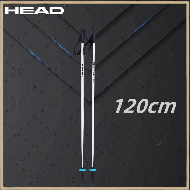 Горнолыжные палки HEAD JOY white 120 см Белые алюминиевые для мужчин и женщин