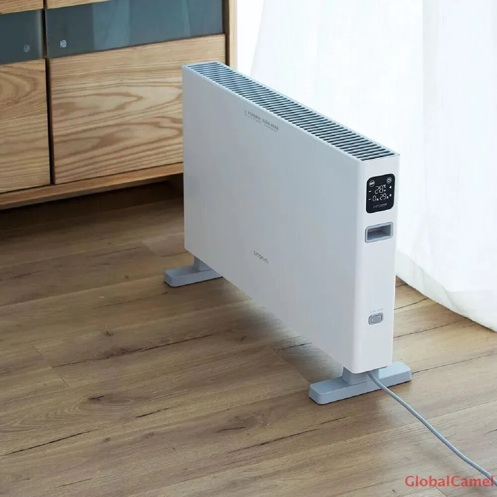 Обогреватель Smartmi Smart Convector, напольный, белый, сенсорное управление, LED дисплей, Wi-Fi