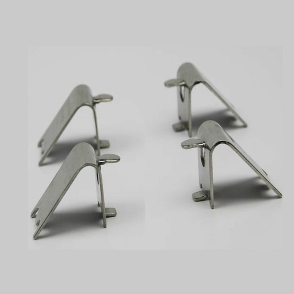 Крепежи Для Холодильника, Стальные Зажимы, Квадратная Форма, 4 Комплекта