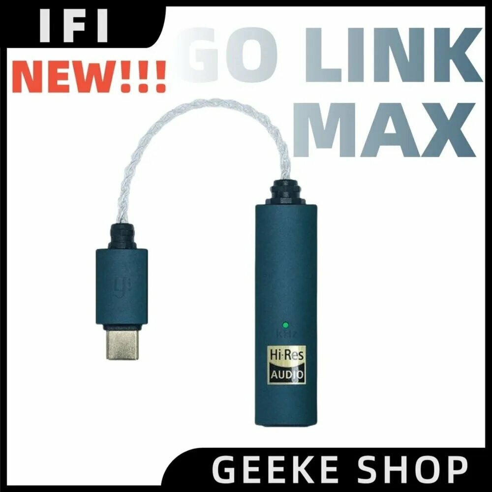 IFi GO link Max портативный USB сбалансированный усилитель наушников