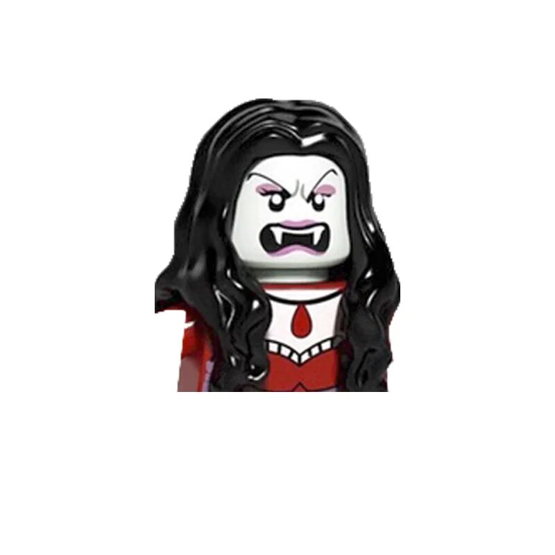 Мини-фигурка LEGO Хэллоуин Вампир, белый, B15-38-2