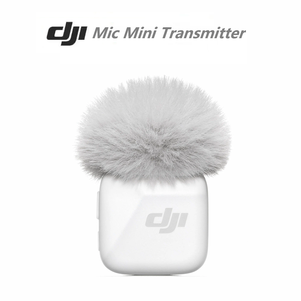 Беспроводной мини-микрофон DJI для экшн-камер, конференций, видеоблогов (белый)