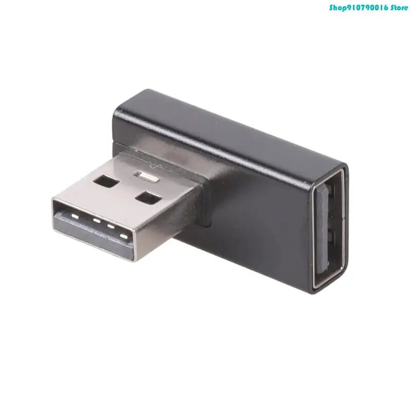 USB-адаптер 90 градусов LILIDONGHUABEST, черный, black-L