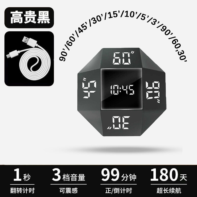 Таймер Magic Bean Flip Timer — это напоминание с обратным отсчетом для учебы и бесшумный менеджер времени