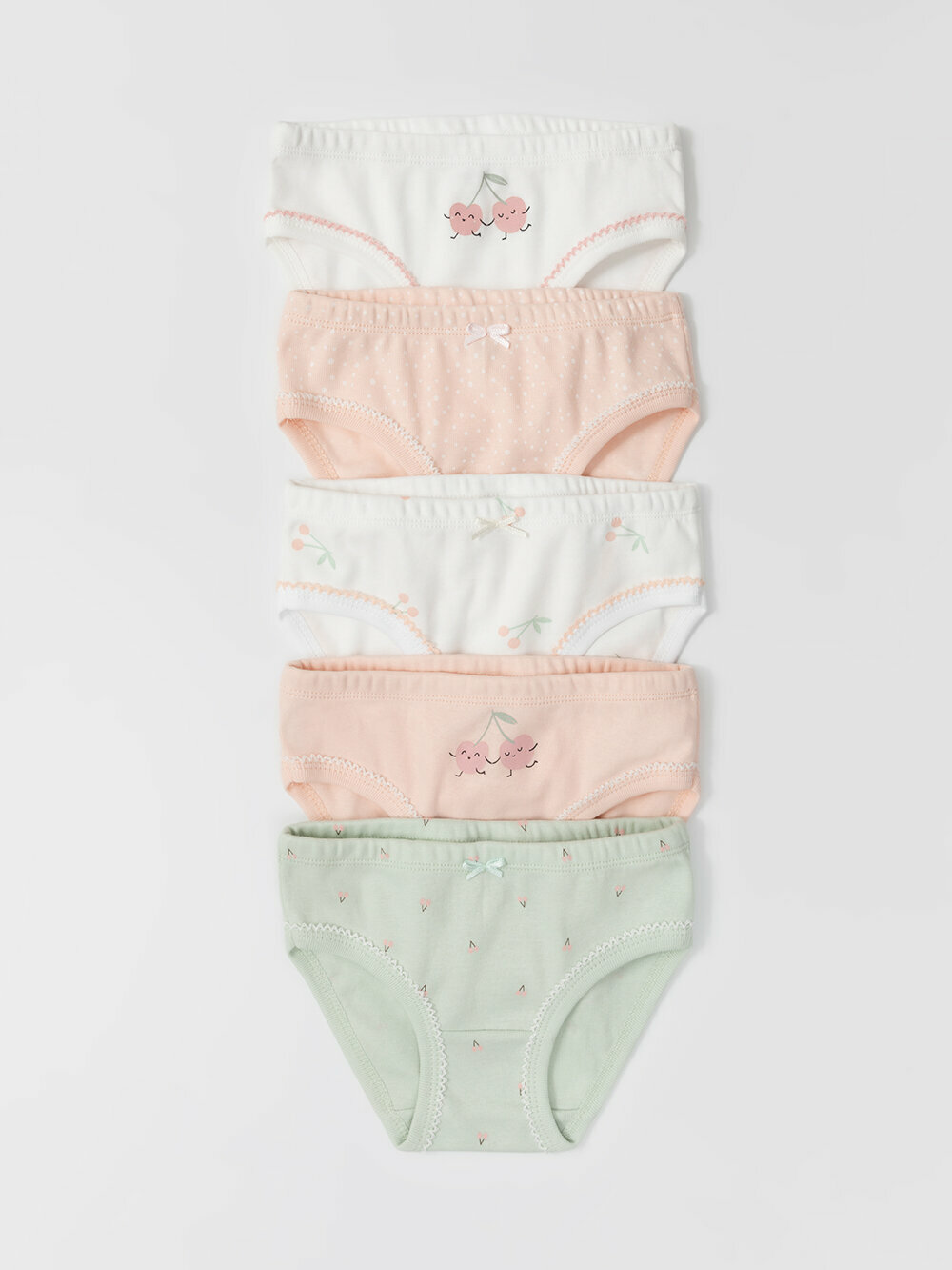 Трусы crockid набор хлопковых трусов для детей, 5 шт
