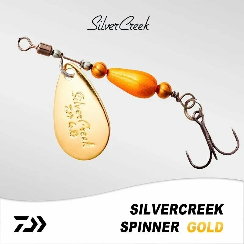 Блесна вращающаяся Daiwa Silver Creek Spinner (со смещенным центром тяжести)