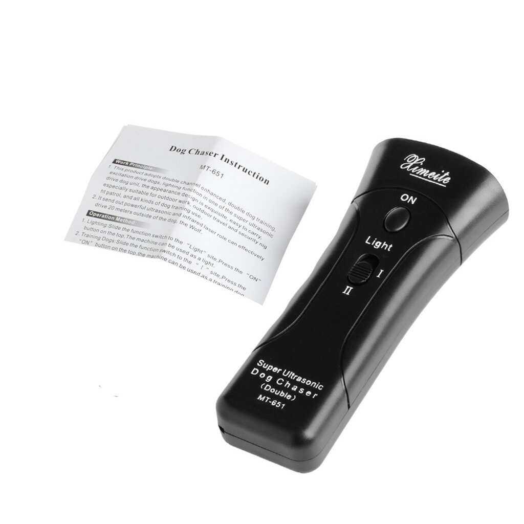 Ультразвуковое Оборудование Для Дрессировки Собак Устройство Контроля Лая Электронный Кликер-Тренажер для Агрессивного Поведения Собаки