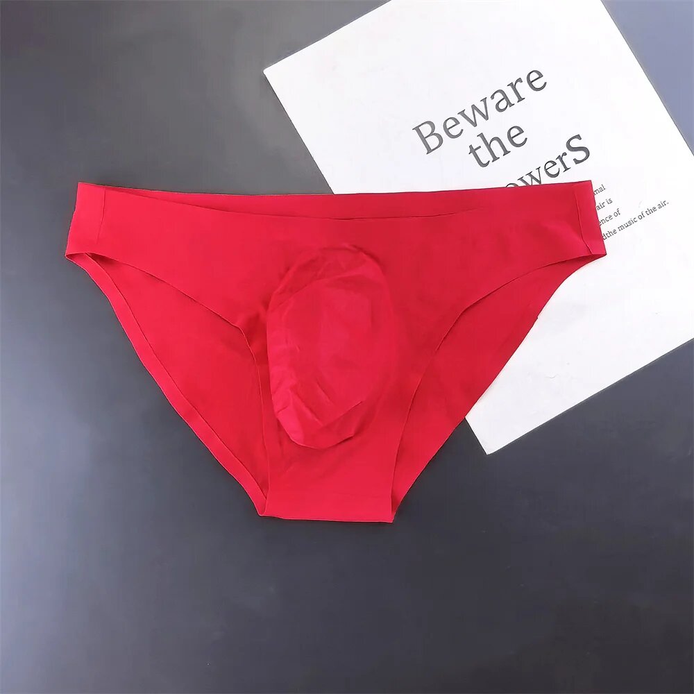 Мужские стринги красные Calvin Klein L