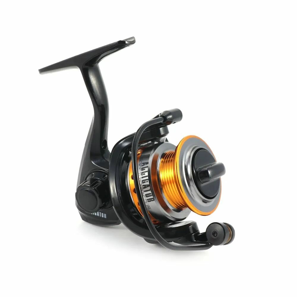 Катушка безынерционная Namazu PRO Alligator NEW AL4000, 5+1 подш, метал. шпуля + запасная графит. шпуля/20/