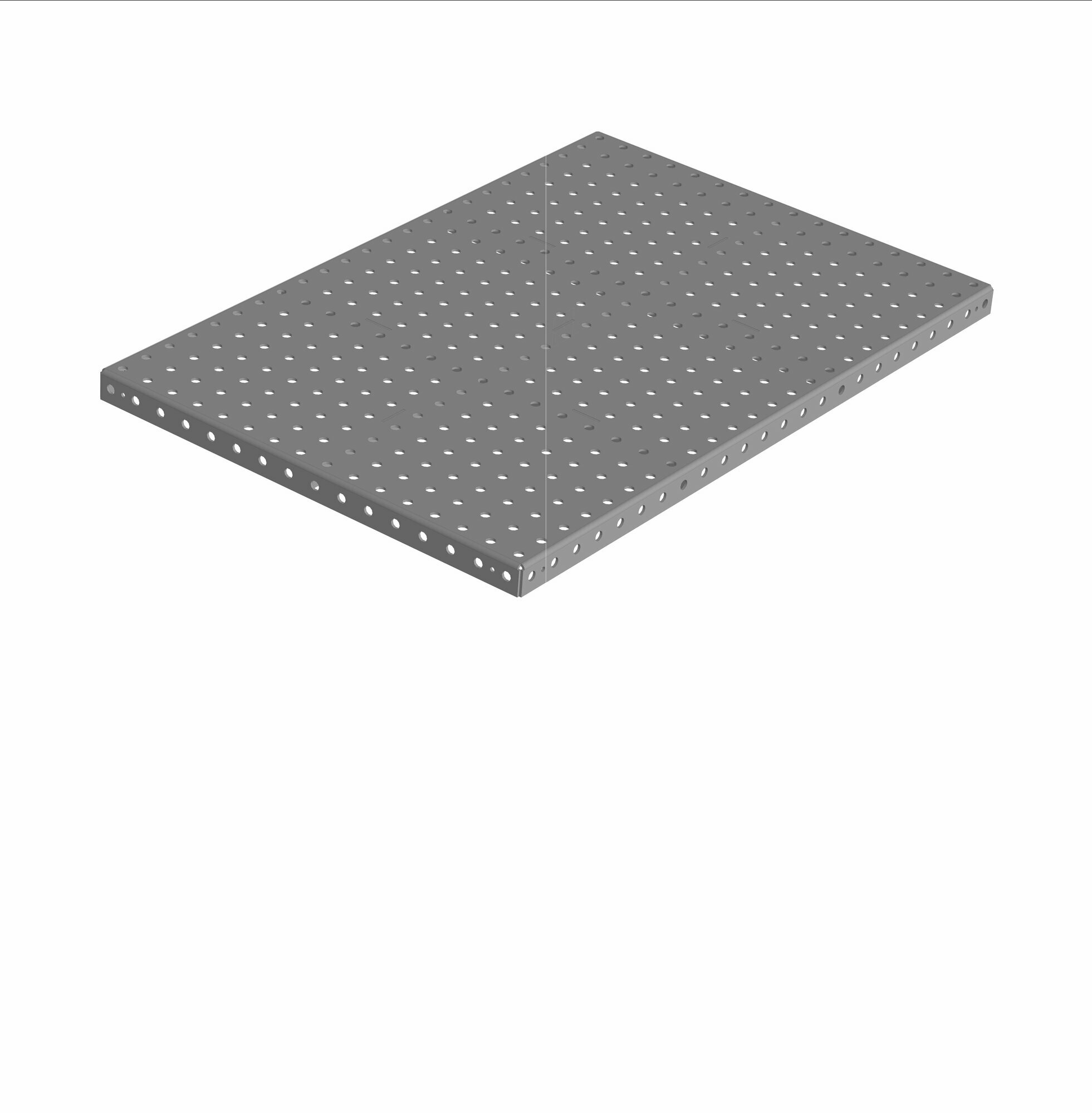 Столешница для сварочного стола 1200х800х50 4 мм усиленная