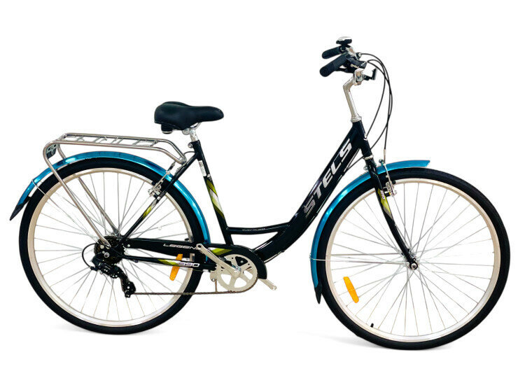 Женский велосипед Stels Legenda 390 Z010 (2025) 20" Черный (178-185 см)