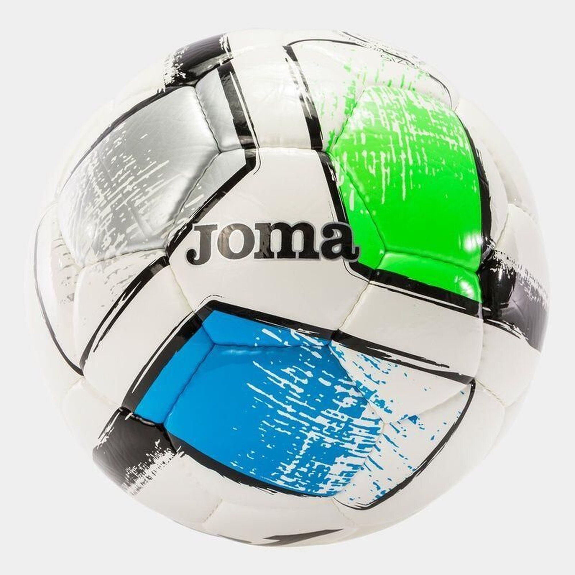 Футбольный мяч Joma Dali II для тренировочных матчей, сшитый на траве eagles, Decathlon, Цвет: Белый, Размер: 4