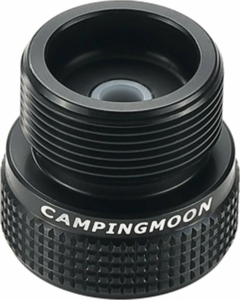 CAMPINGMOON Переходник BKZ20 для пропанового оборудования. Коннектор с клапана EN417 Lindal на соединение CGA 600, черный, для подключения гриля или печи.