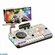 Детский DJ-контроллер с микрофоном, 12 звуковыми эффектами и LED-подсветкой, для...