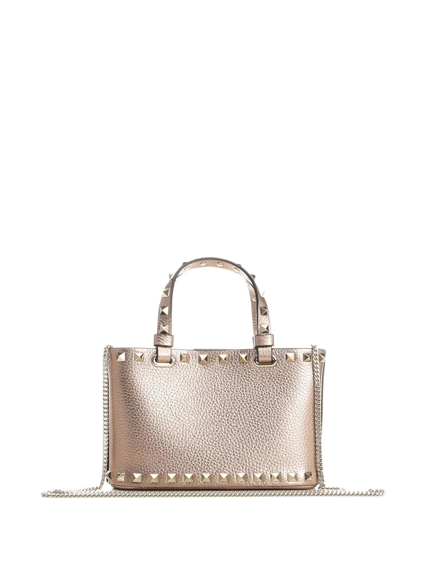 Сумка Valentino Rockstud, brown — фото 1