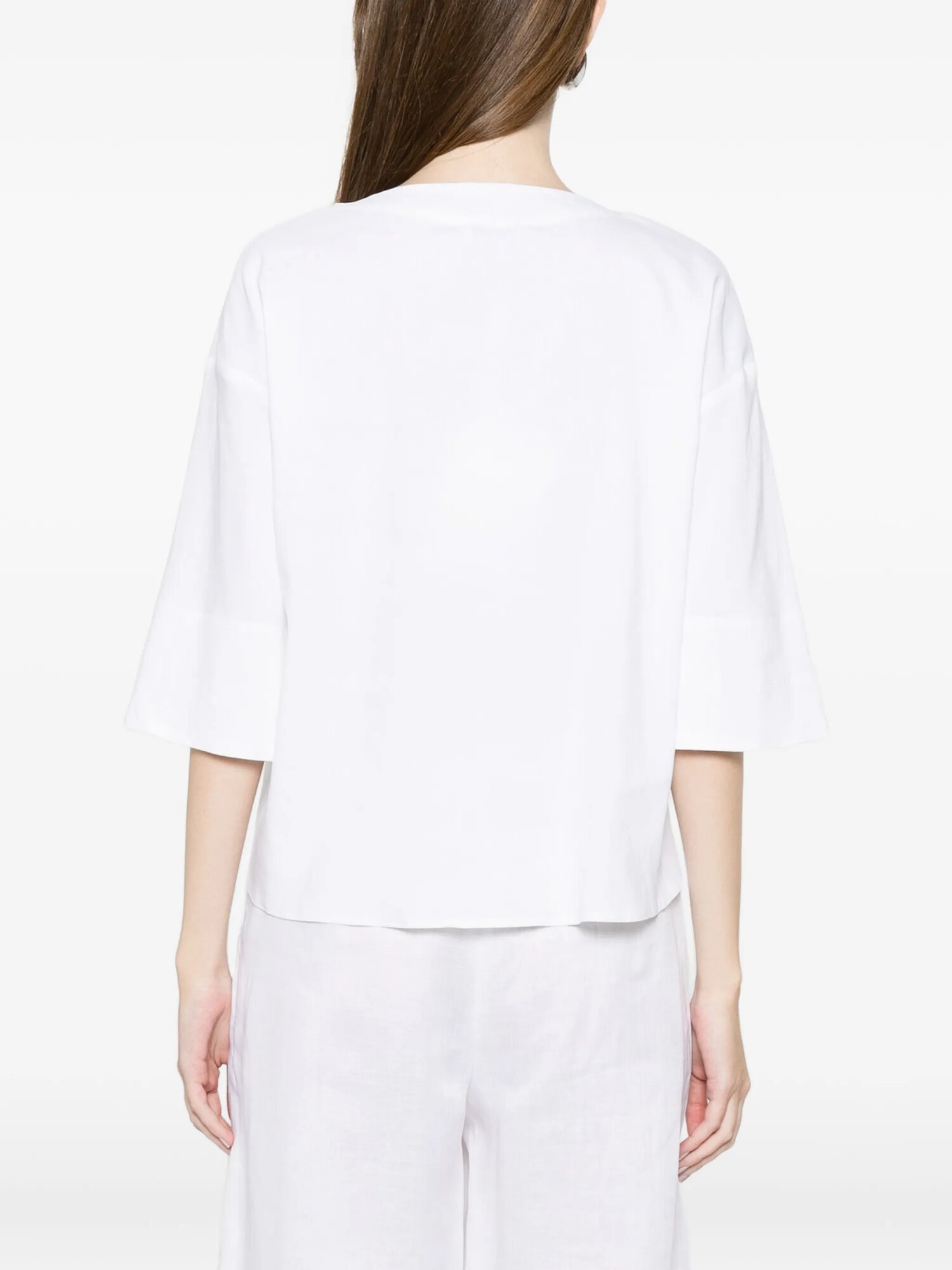 Блуза Max Mara Sospiro, размер 44, white — фото 1