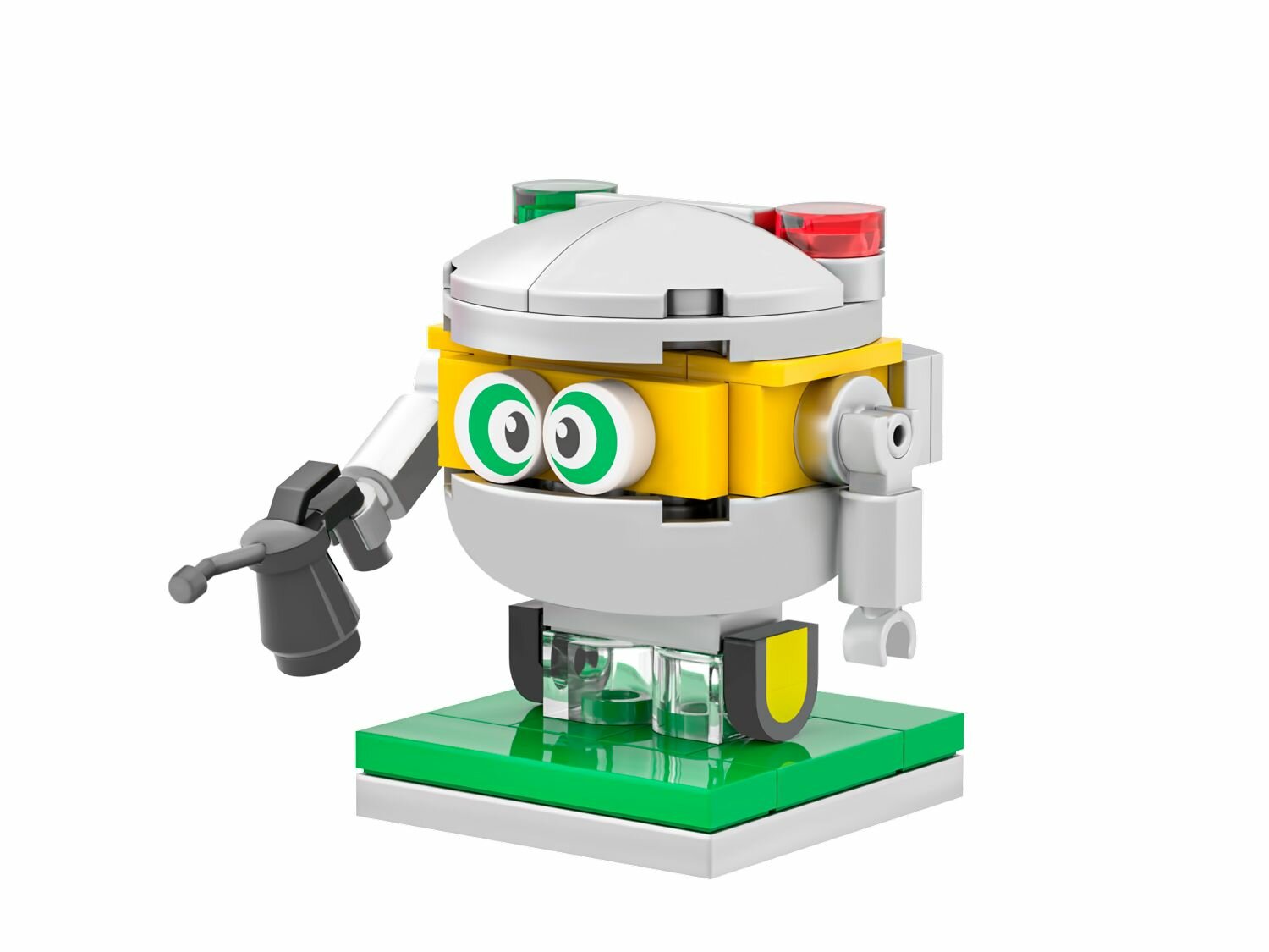 Конструктор Brick Labs Смешарики: Биби. AB-1511. 40 деталей