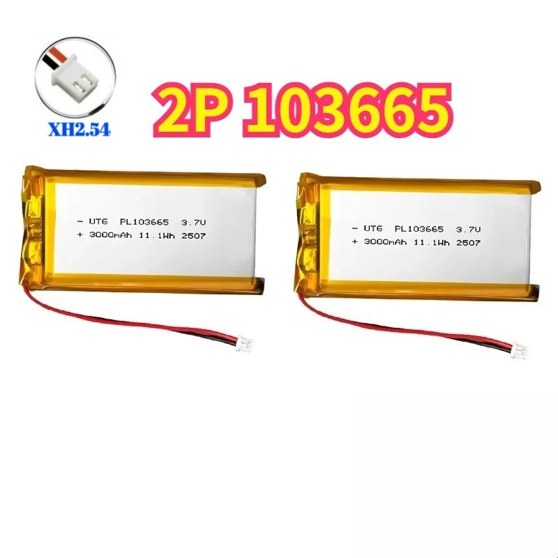 Литий-полимерная батарея PL103665 3000mAh для T114 V2 LoRa 32 V3 2P PL103665-3000mAh