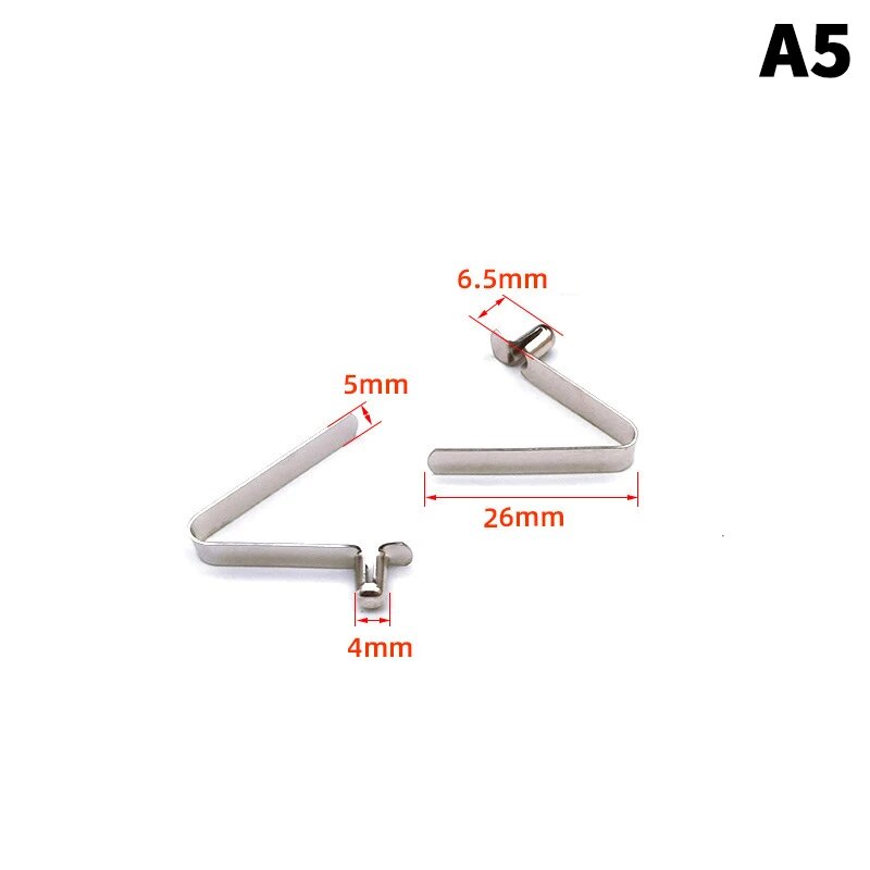 Фиксаторы для весла 10 шт Белый, A5