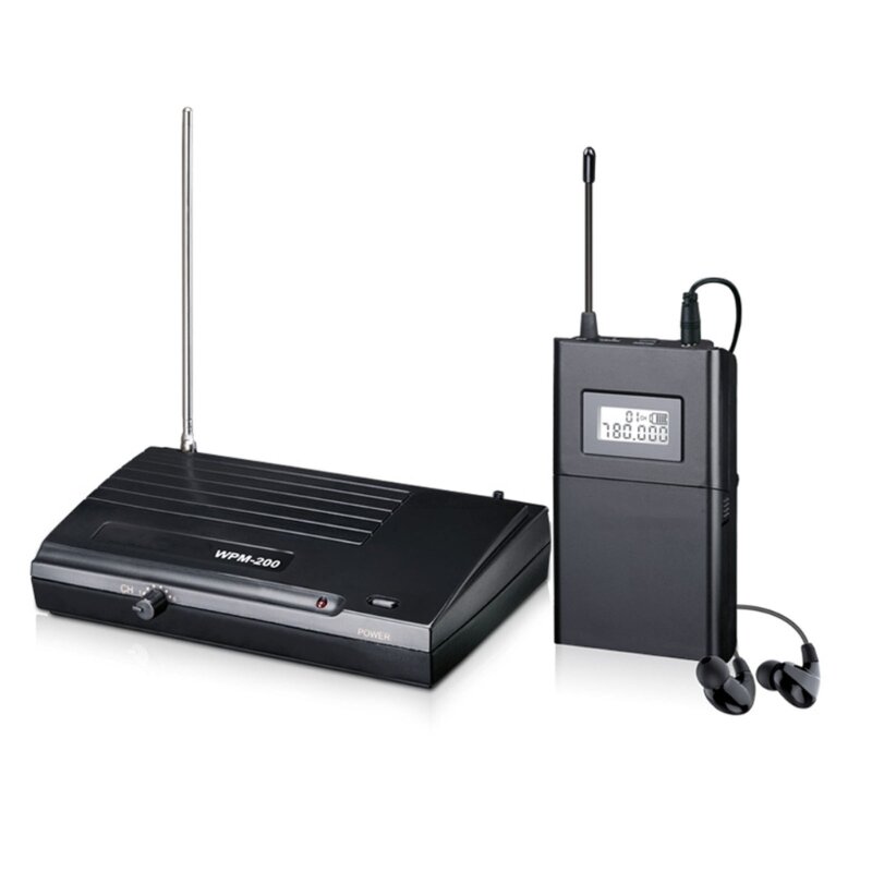 Takstar WPM-200 Беспроводной Монитор Система Передачи Звука В Диапазоне Сверхвысоких Частот ЖК-Дисплей для Студийного Монитора Звукозаписи