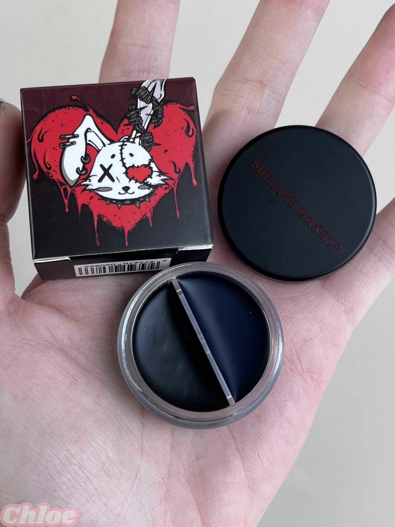 Помада на губах Shellwe Makeup Punk Bunny Lip Mud - Denim