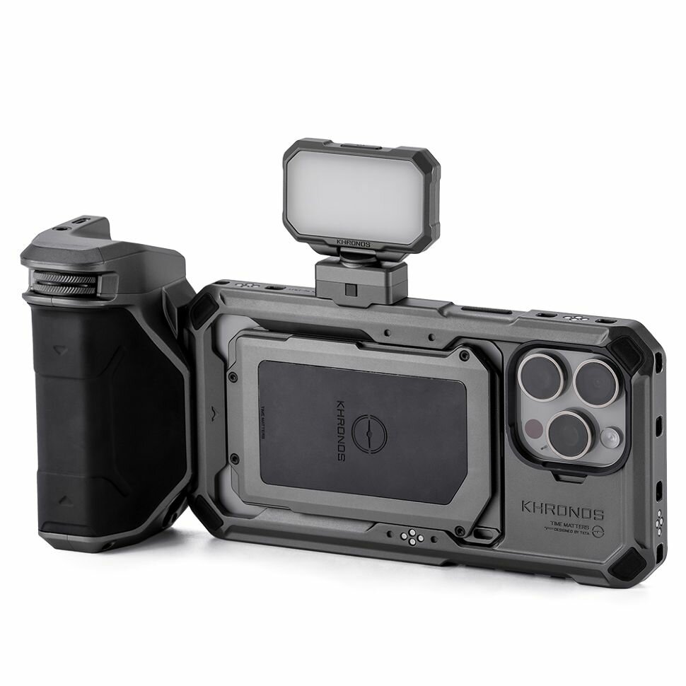 Чехол Tilta Khronos Basic Kit для iPhone 15 Pro Max Серый