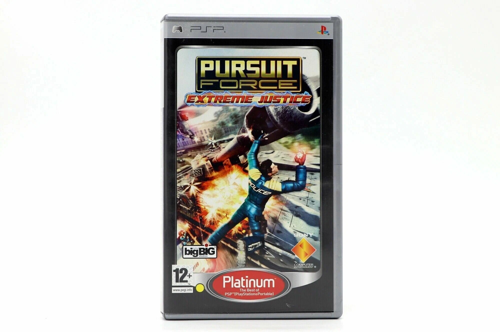PSP игра Pursuit Force Extreme Justice