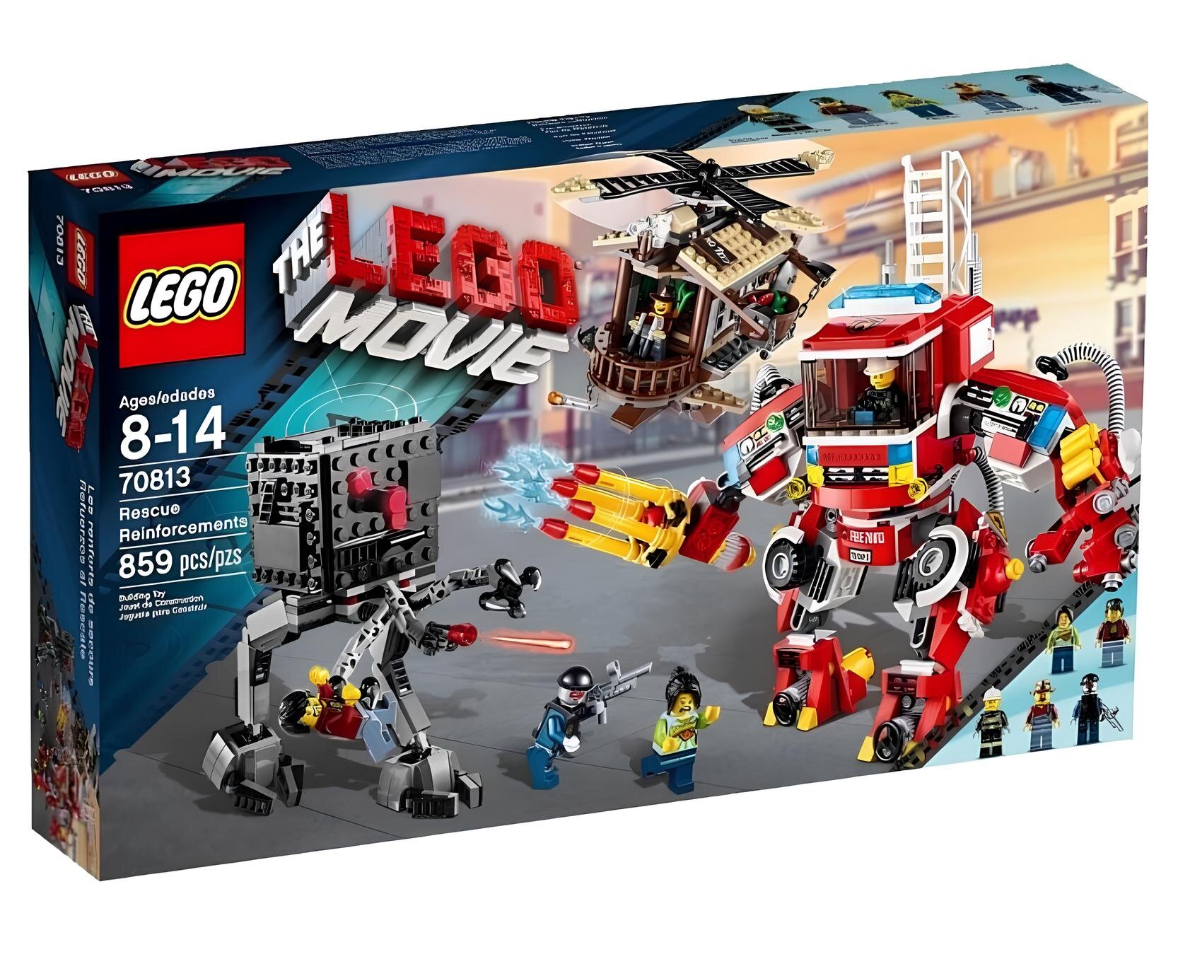 Конструктор LEGO Movie 70813 Подкрепление спешит на помощь