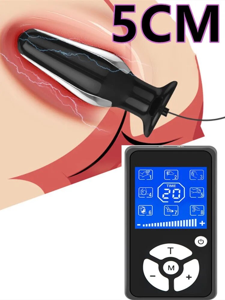 БДСМ набор электростимулятор анальный вагинальный