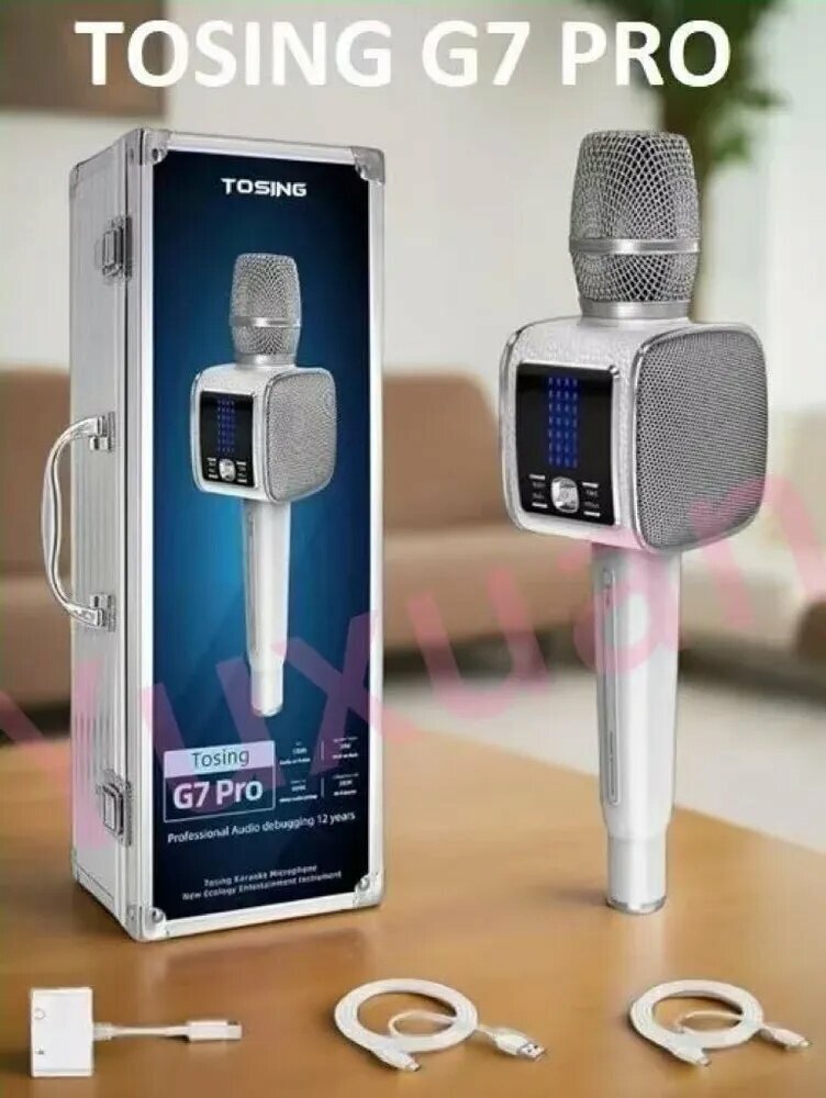 TOSING Микрофон для живого вокала G7 PRO 888, серый металлик