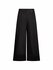 Брюки клеш LIU JO Flared pleated trousers, размер 38, black/black