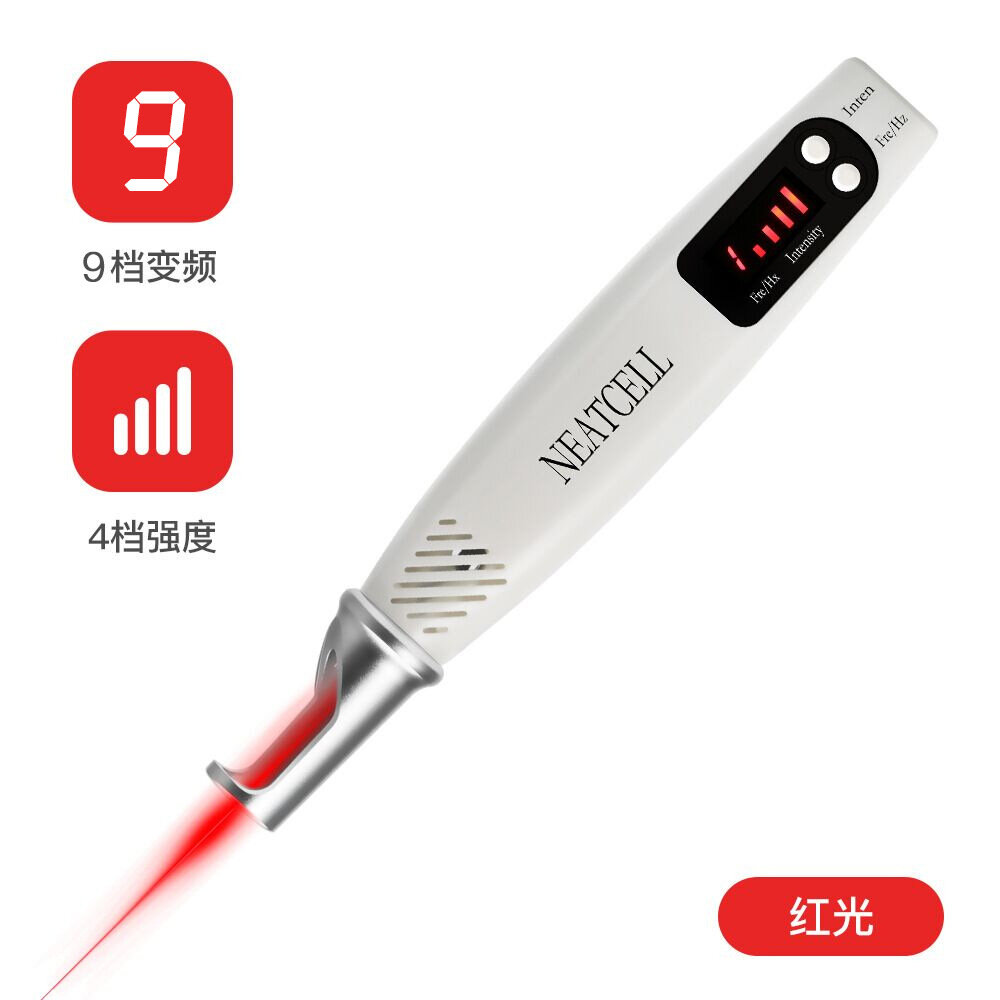 Ручной пикосекундный лазер, лазерная ручка для удаления татуировок и пигментных пятен, пикосекундный косметический аппарат с красным и синим светом, премиум-продукт.