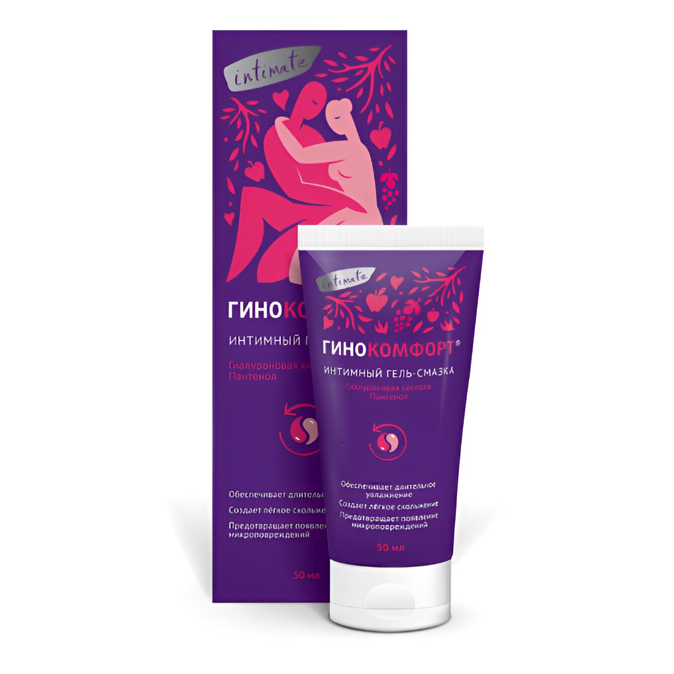 Интимный гель-смазка Гинокомфорт, гель для местного применения, 50 мл