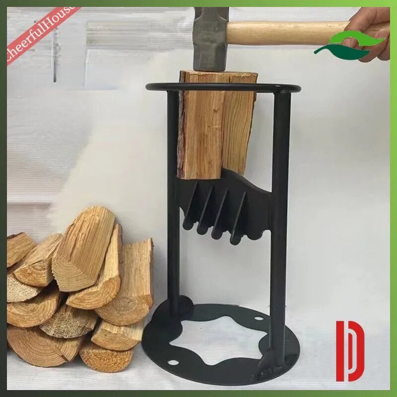 Дровокол ручной, Сталь, для колки дров, черный, вертикальное рабочее положение