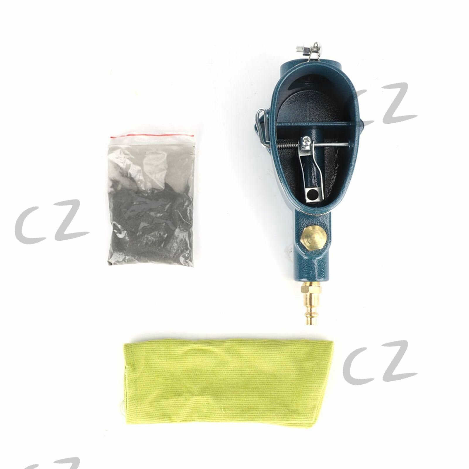 Автомобильный пескоструйный аппарат, пневматический очиститель свечей зажигания с абразивным, быстрым и простым инструментом для очистки свечей зажигания и мелких деталей двигателя