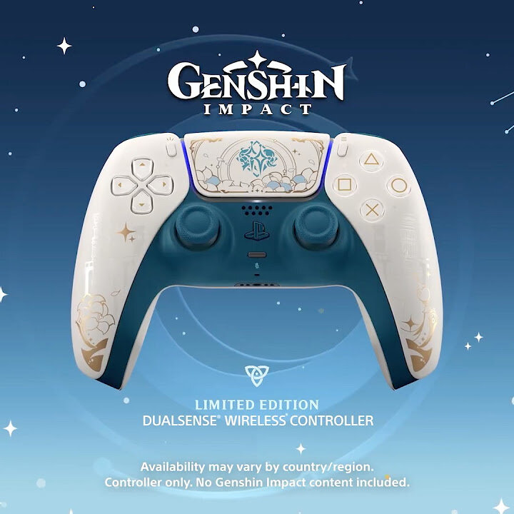 Игровой контроллер (DUALSENSE) PS5 Controller Ultimate Limited edition 2026 Genshin IMPACT