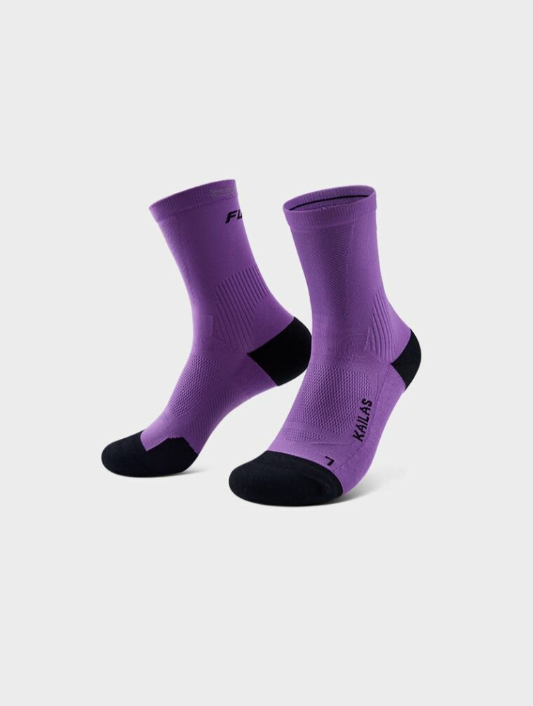 Носки KAILAS MID-CUT TRAIL RUNNING SOCKS UNISEX PLUM PURPLE (S)