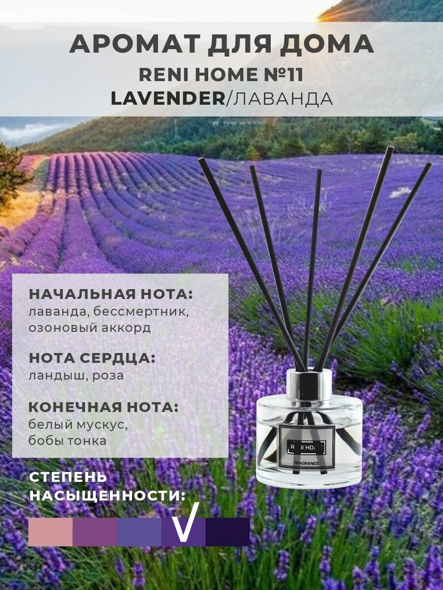 Аромат для дома Reni Home 11 ( Лаванда )