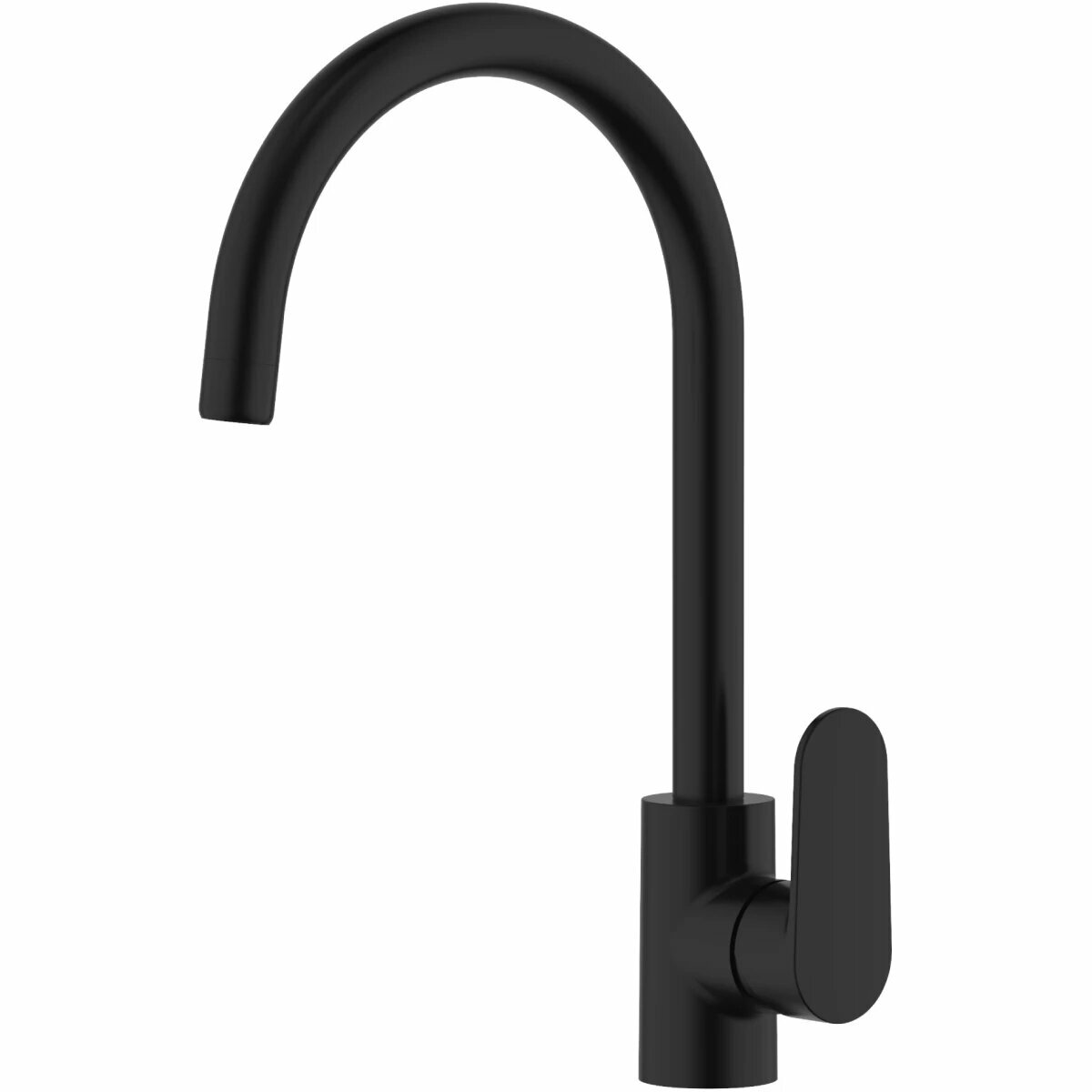 Смеситель для кухни Aquatek Ника AQ1882MB черный матовый