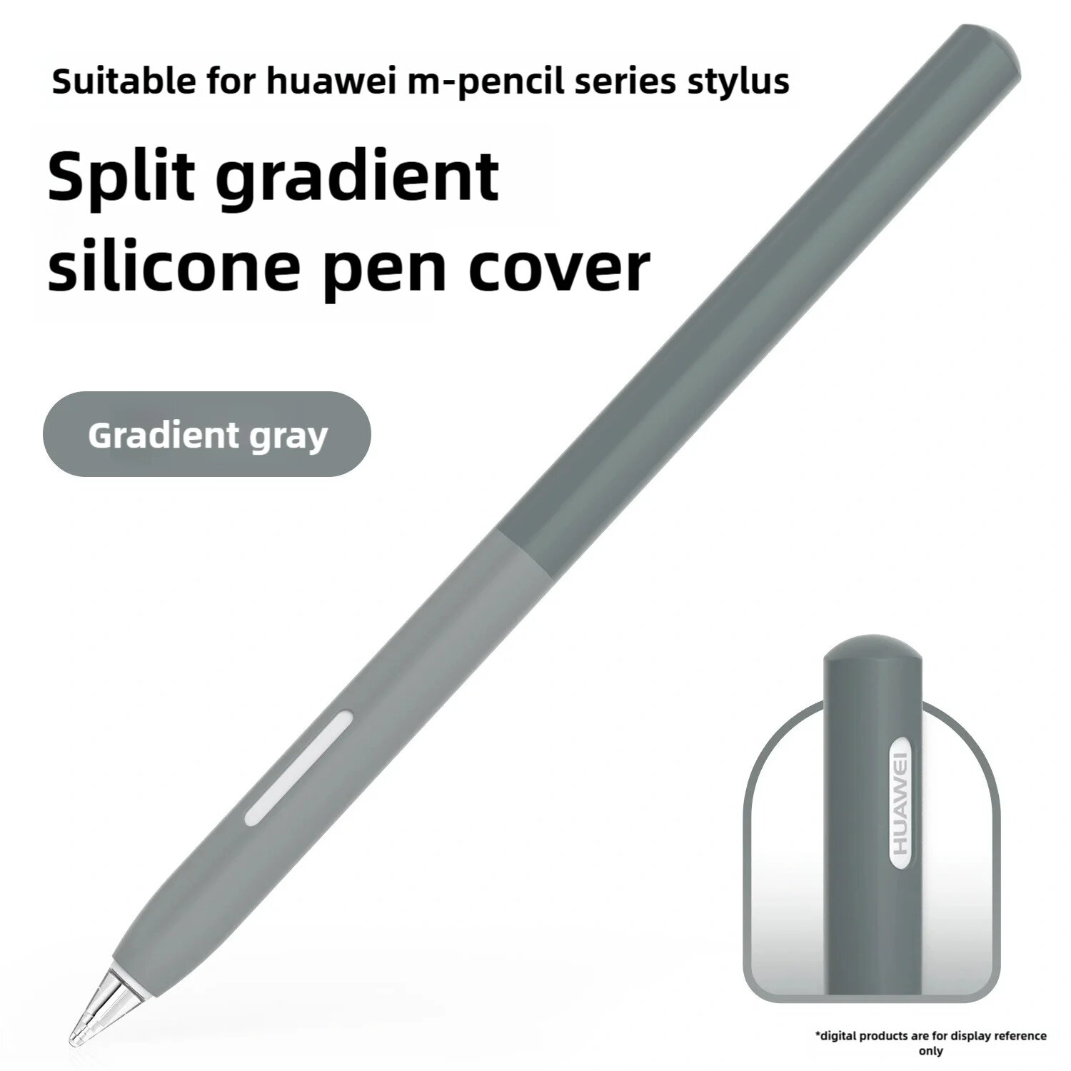 Защитный чехол для Huawei M-Pencil Изalith серый
