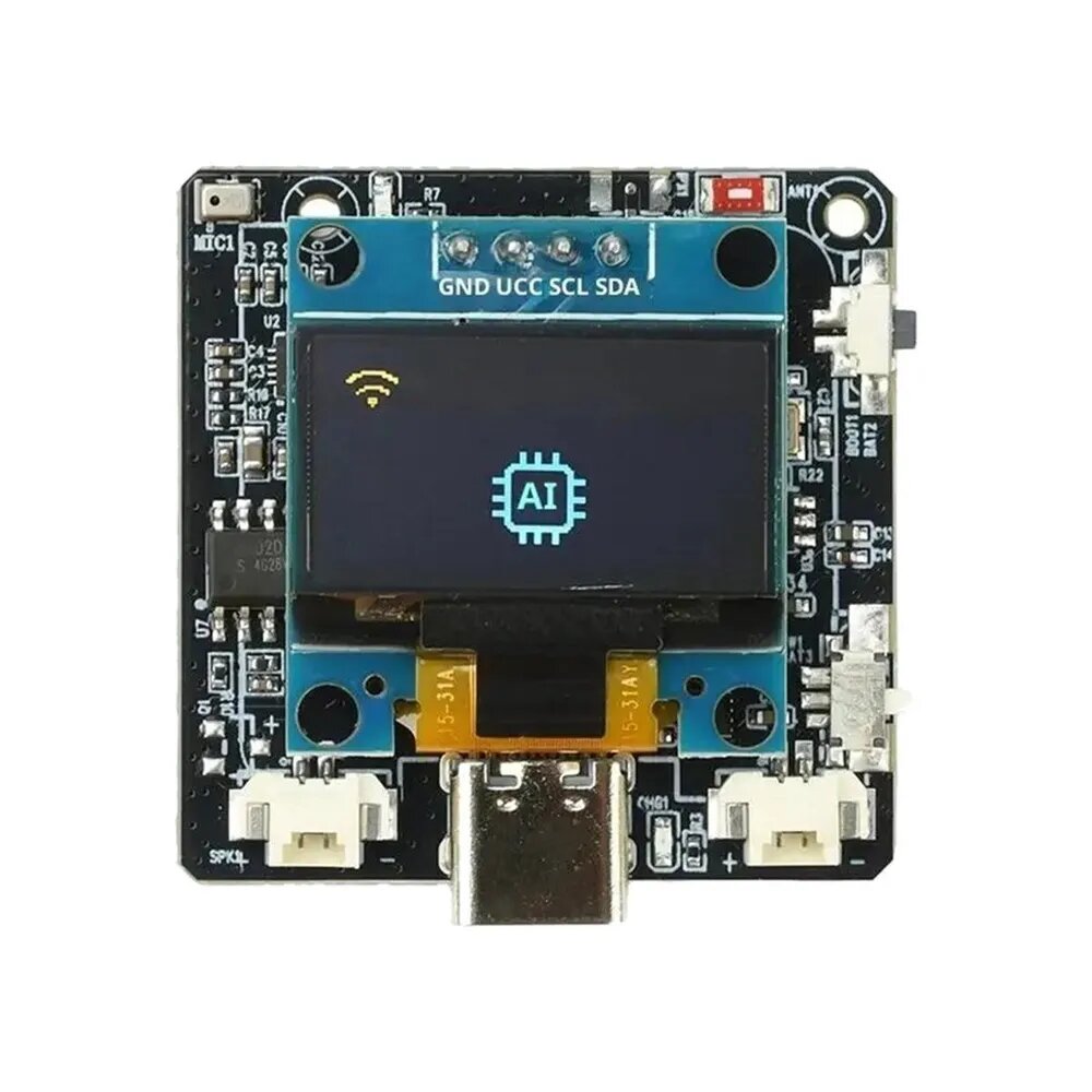 Плата ESP32-C3 AI Voice С 0,96-Дюймовым Экраном Для Deepseek/Xiaozhi