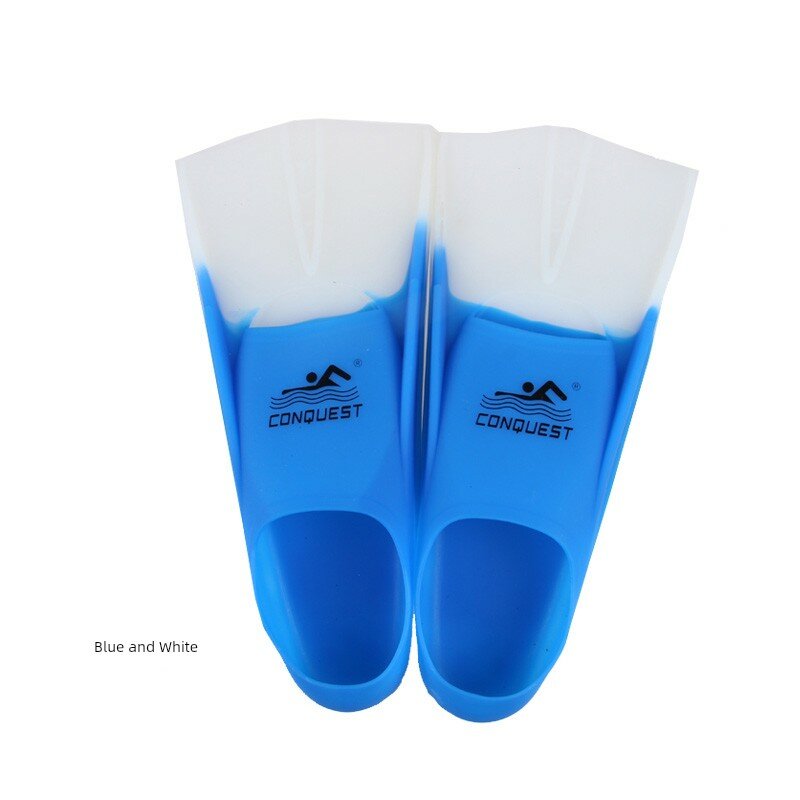 Сине-белые легкие тренировочные ласты для размера 36-38, высококачественные для тренировок