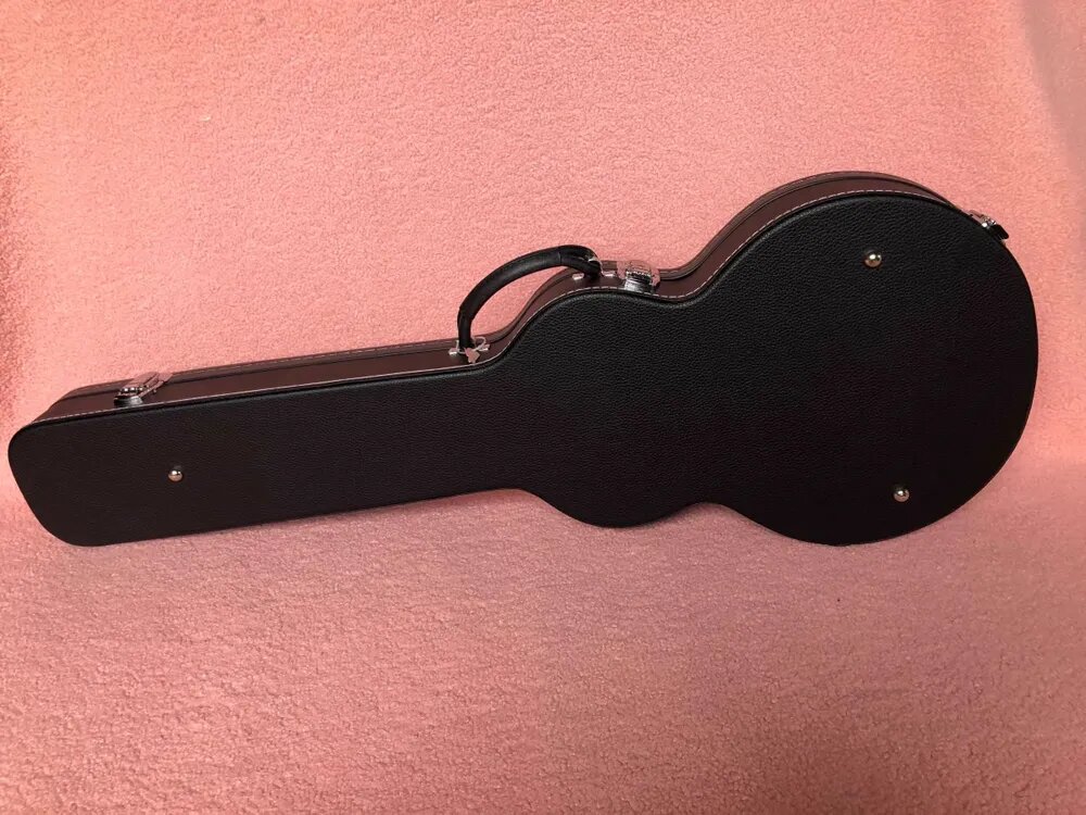 Кейс для гитары Gibson LP, искусственная кожа, черный, 1030x330x290 мм — фото 1