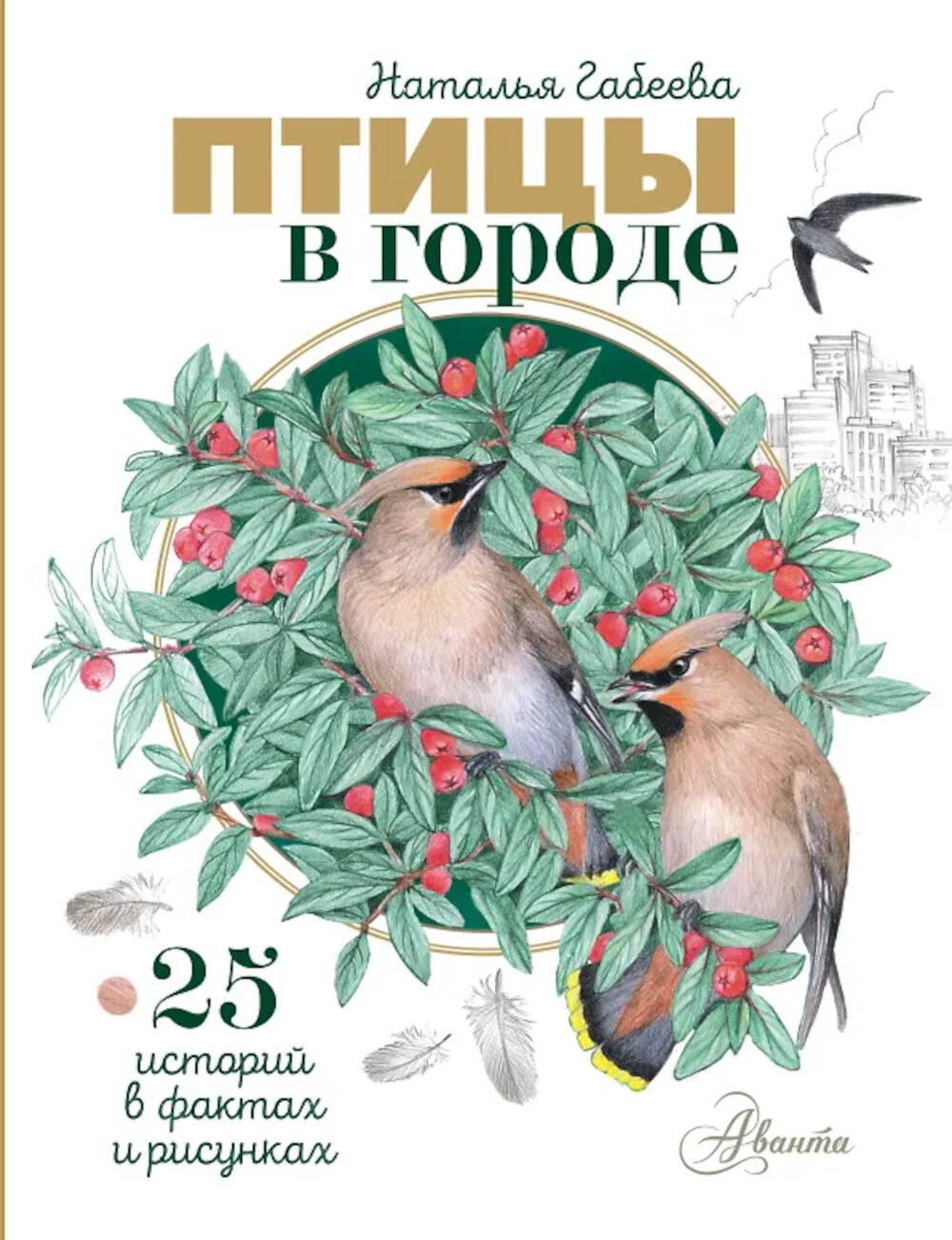 Птицы в городе. 25 историй в фактах и рисунках. Габеева Н. М.