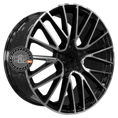 Диск автомобильный литой PDW 5413 21x11 5x130 et58 dia71.5 Gloss Black Machine Face